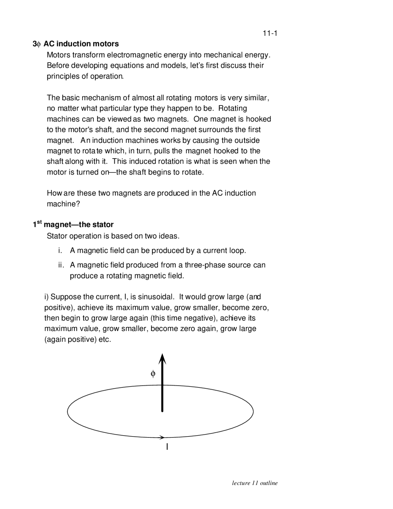 AC Induction Motors - Elements of Electrical Engineering II | ECE 207 ...