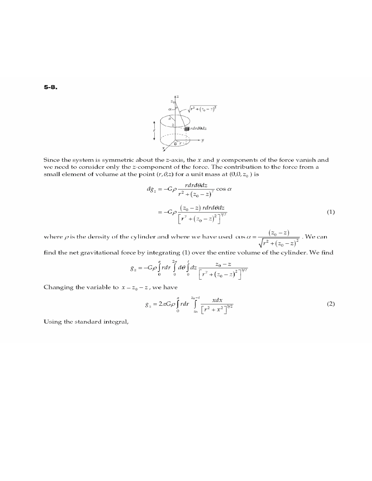 Assignment 5 with Solutions for Mechanics | PHY 262 - Docsity