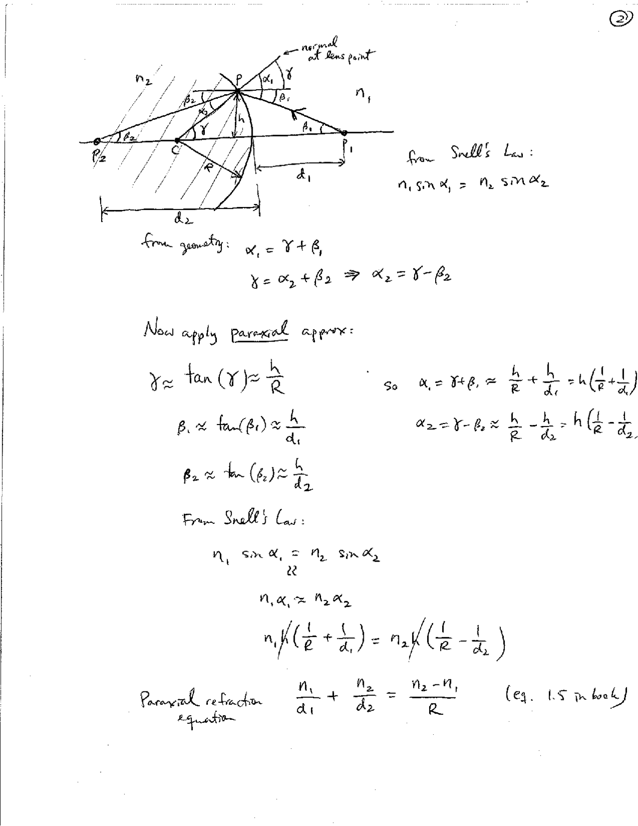 Handouts Notes On Angles Computer Vision Ece 516 Docsity