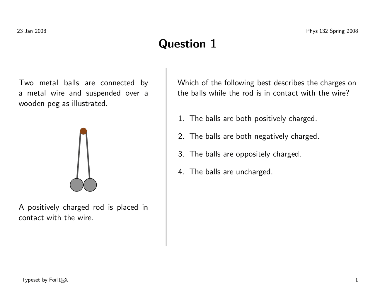 2 Mcqs On Electromagnetism And Optics With Answers Phys 132 Docsity
