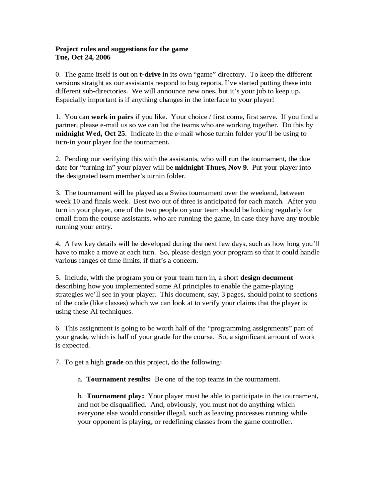 Proof Of Intelligence In Artificial Intelligence Project Csse 413