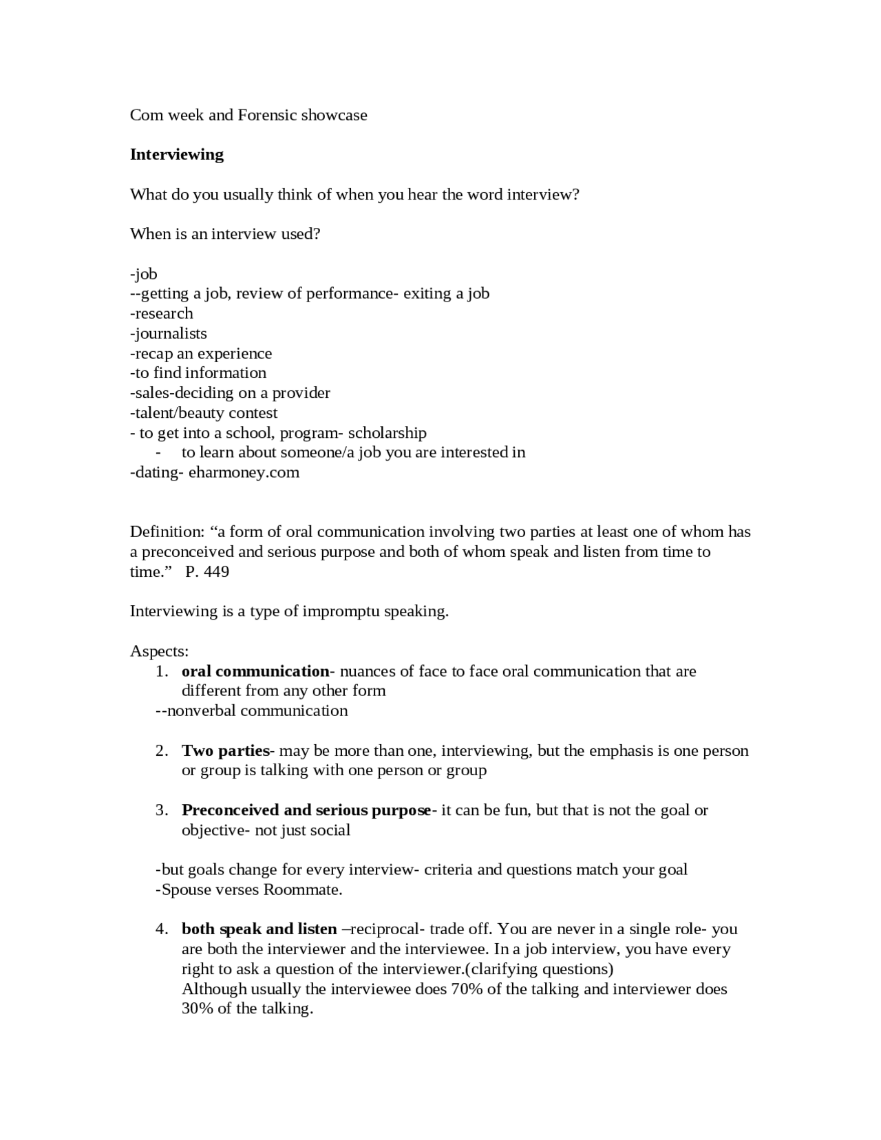 Expectancy And Violation Theory Introduction To Human Communication Hcom 100 Docsity