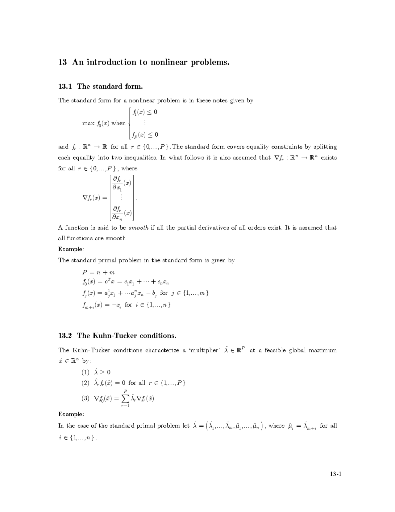 An Introduction to the Nonlinear Problems | MATH 444 | Study notes ...