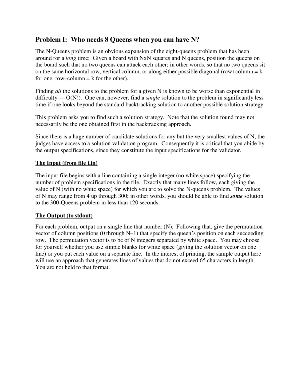 The Input And Output Algorithms Assignment Cscd 320 Docsity
