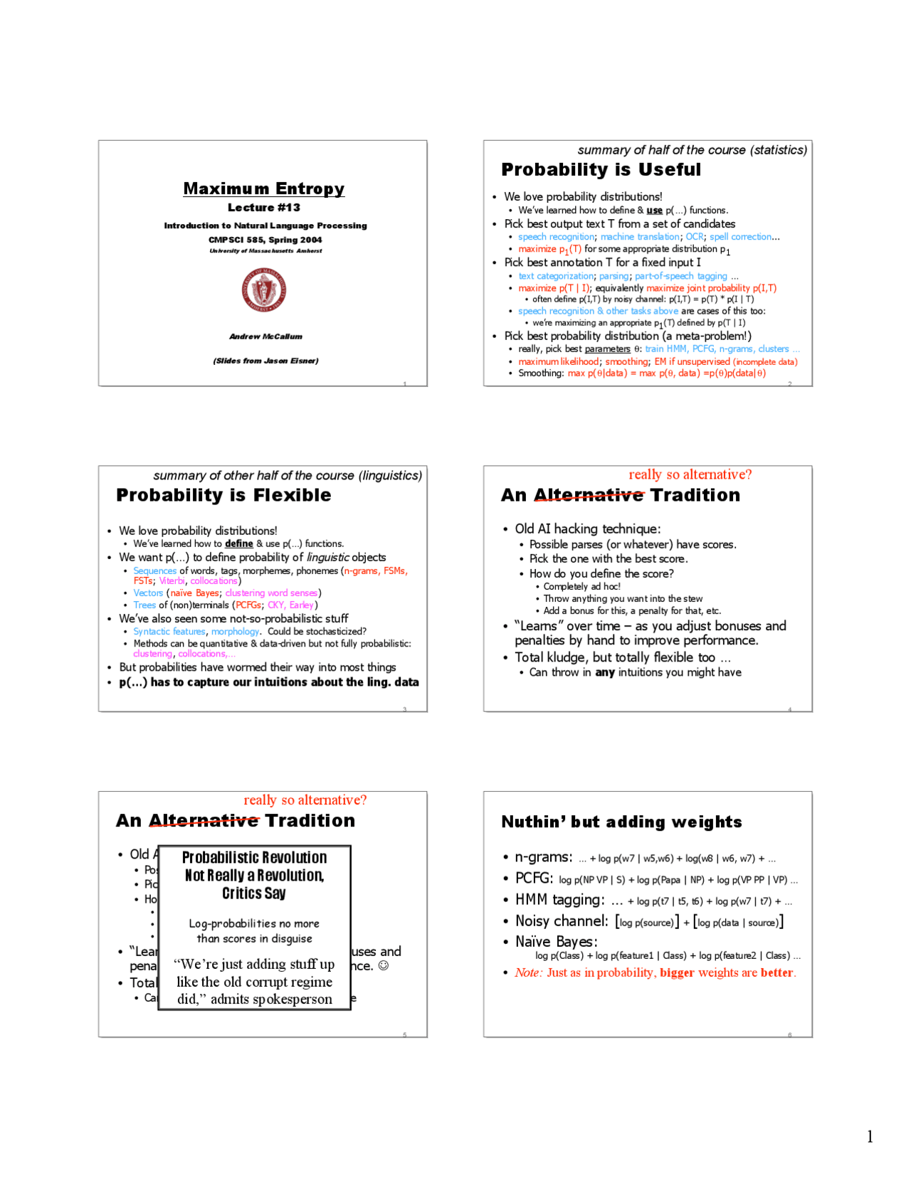 Speech Recognition Machine Translation Ocr Spell Correction Cmpsci 585 Docsity