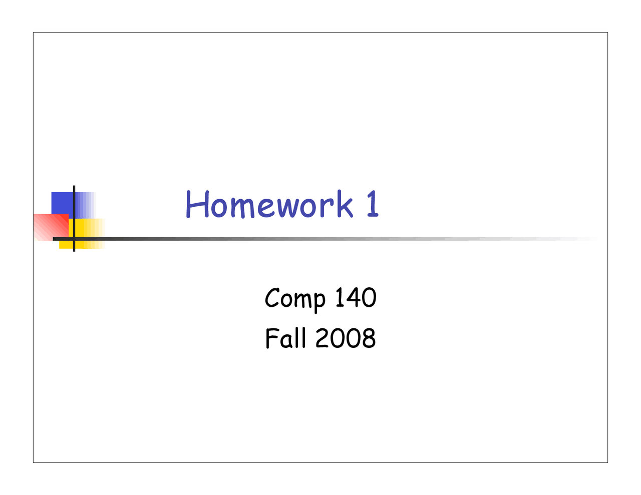 Functions In Python Lecture Slides Comp 140 Docsity