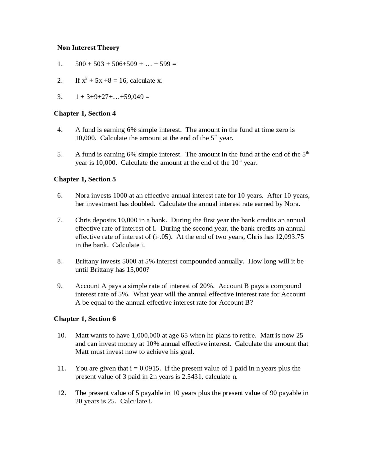 Review Sheet For Mathematics Laboratory MATH M0050 Docsity