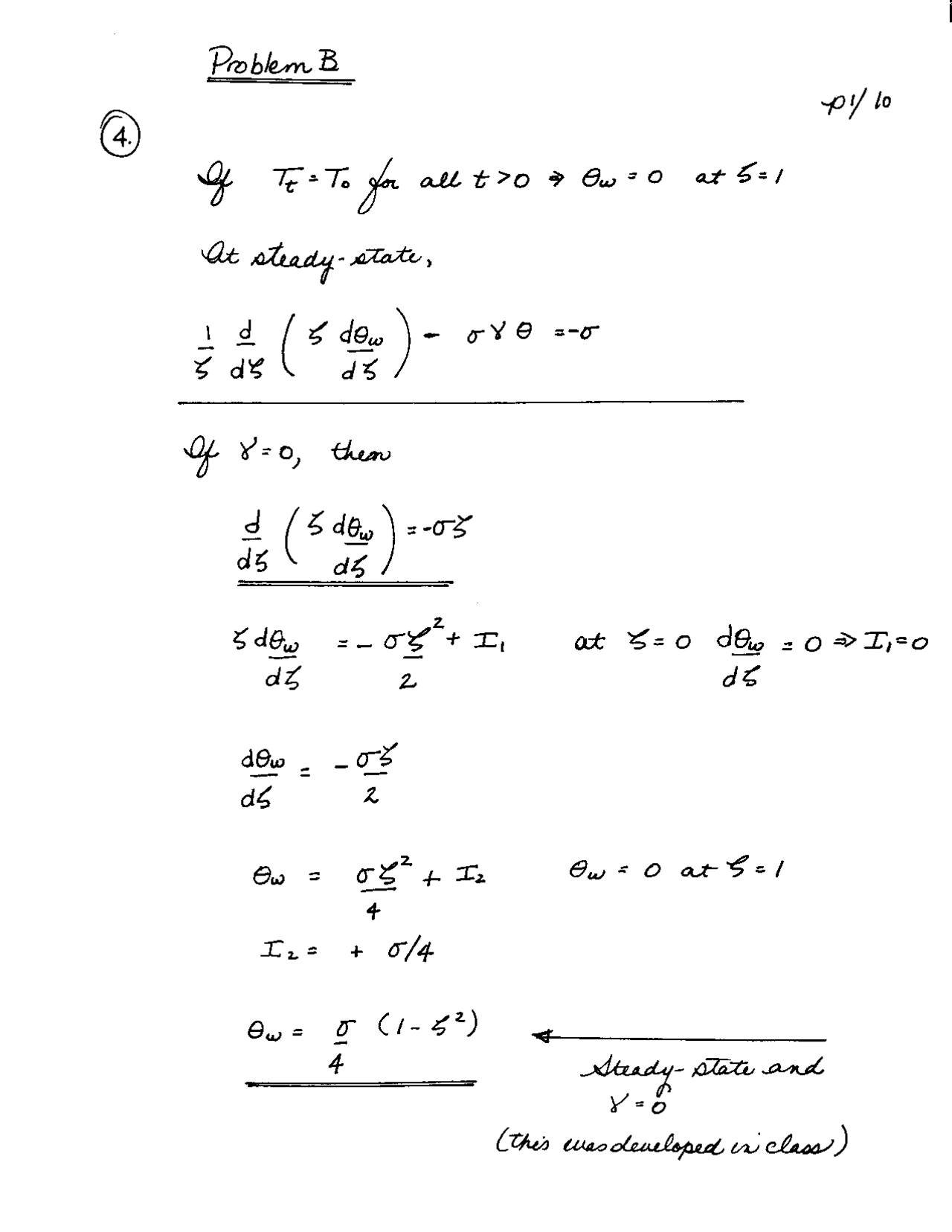 Problem Set B With Solution Applied Mathematics In Chemical Chen