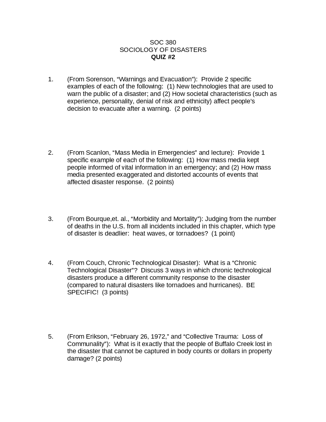 5 Questions Of Culture Of Poverty Quiz 2 Soc 380 Docsity