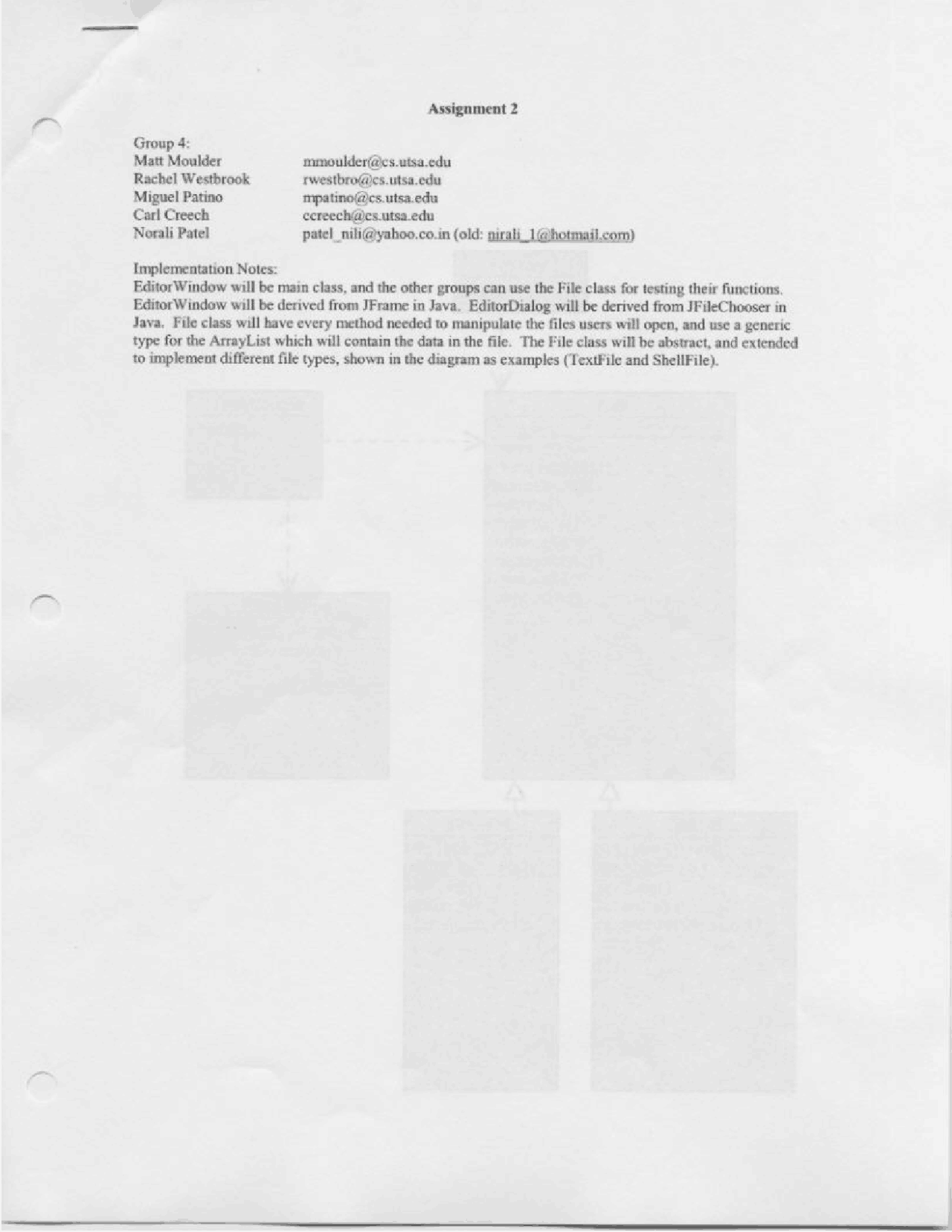 Assignment 2 Object Oriented Systems Cs 4773 Docsity