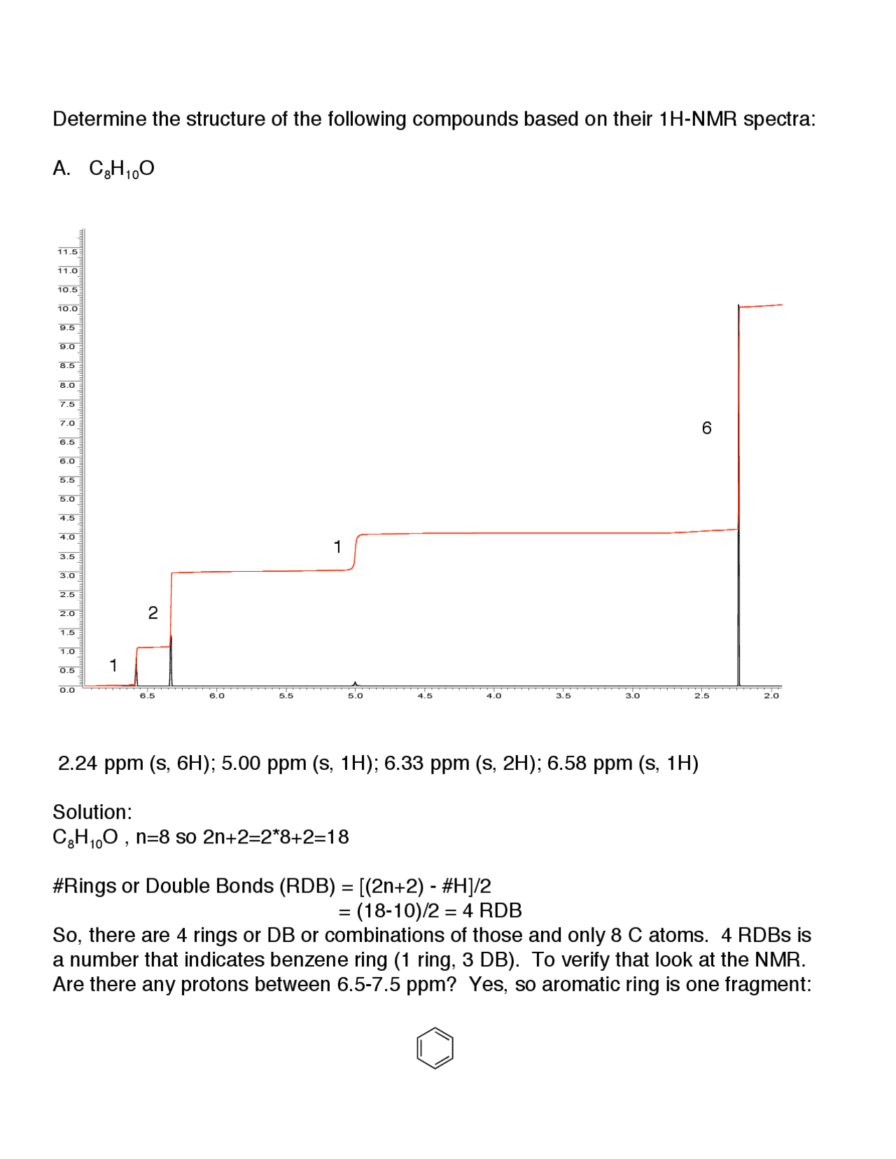 Structure of Compounds Based on Their NMR Spectra - Lecture Notes | CEM ...