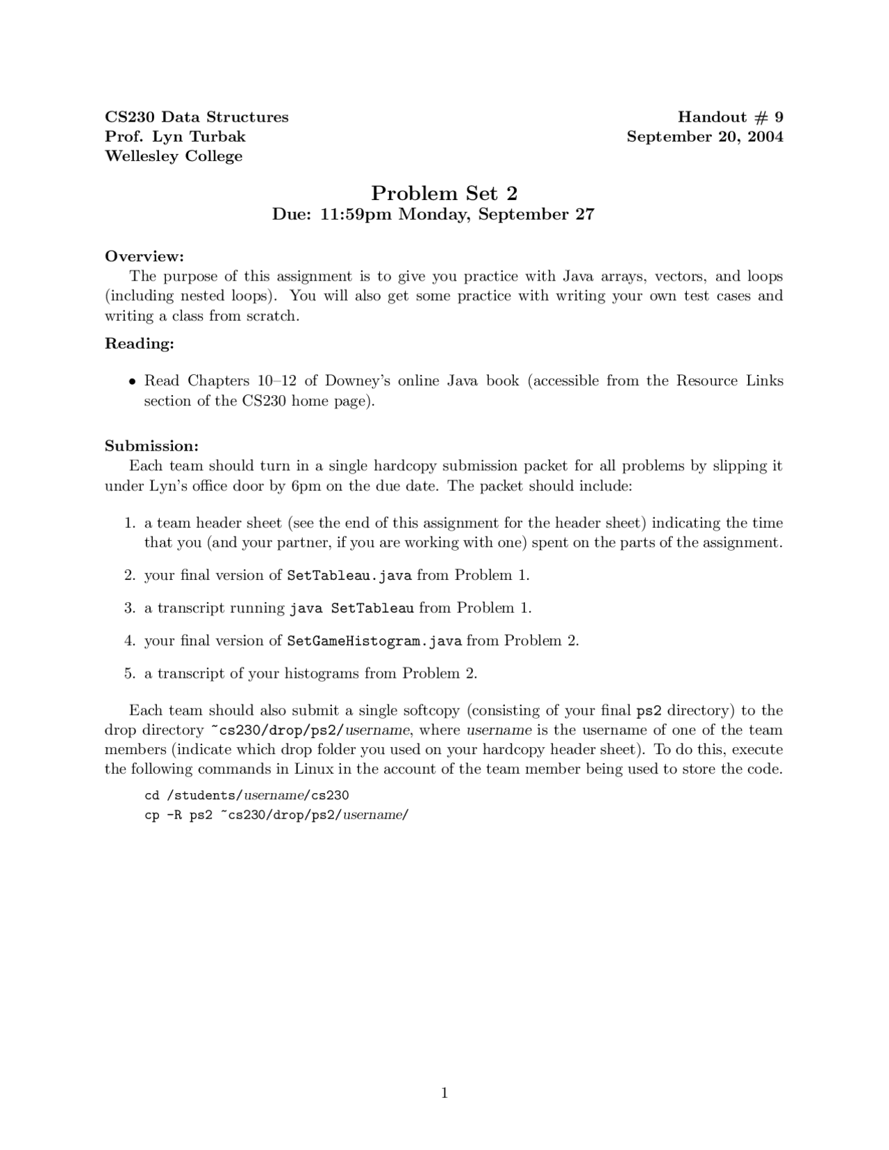 Solutions For Assignment Ii Lab Data Structures Cs 230 Docsity