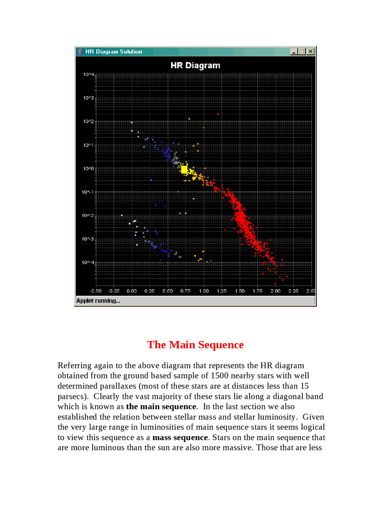 Birth and Death of Stars: HR Diagram - Study Guide | ASTR 122 - Docsity