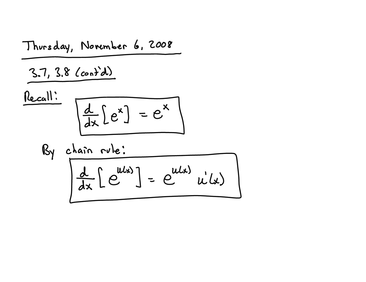 Derivatives of Inverse Trigonometric Functions - Handwritten Notes ...