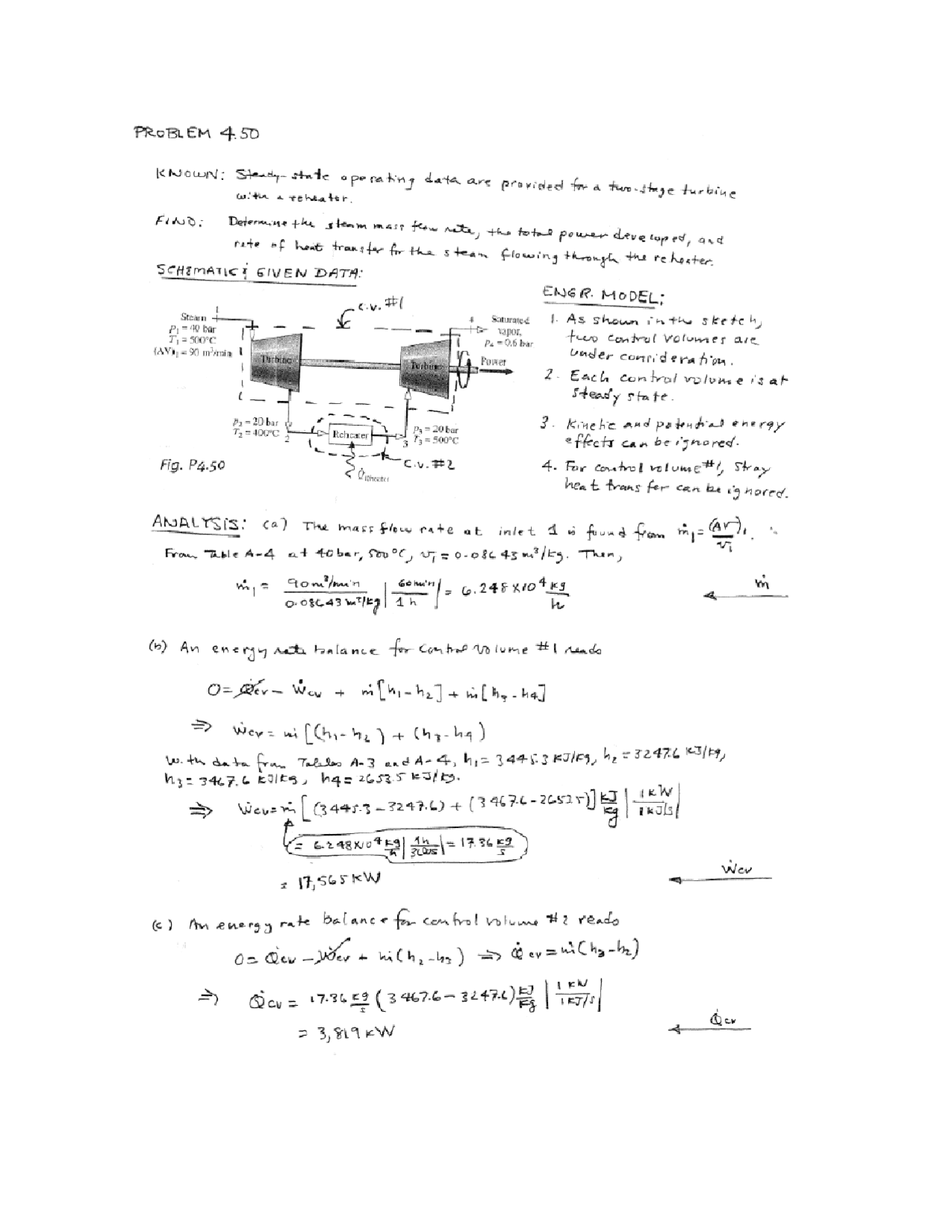 Assignment With Solutions For Thermodynamics I Meen 2210 Docsity