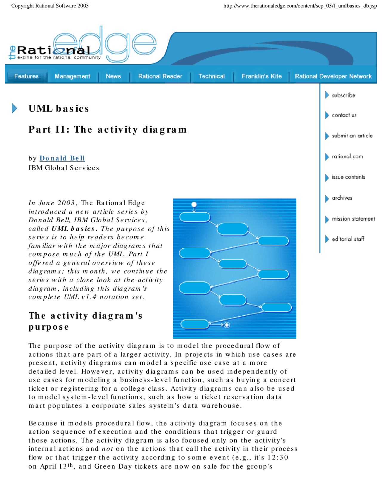 UML Basics: The Activity Diagram - Lecture Handout | CSCE 4910 - Docsity