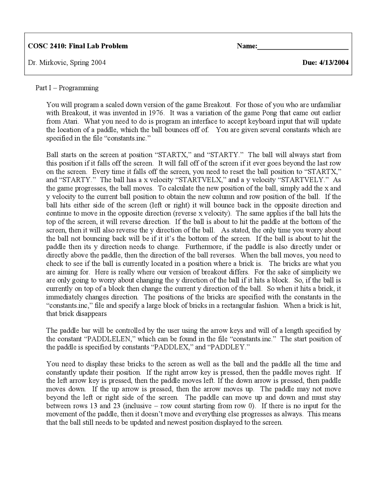 Study Notes for Final Lab | Computer Organization and Programming ...