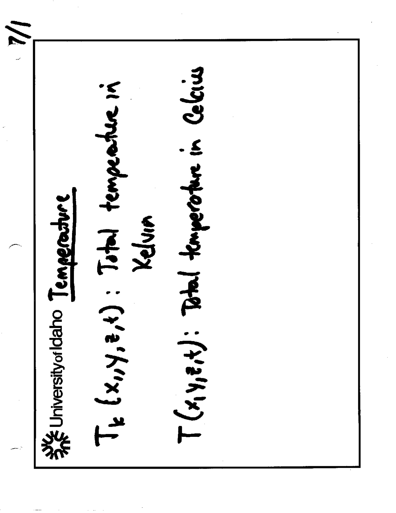 Temperature Engineering Acoustics Handout Notes Me 413 Docsity