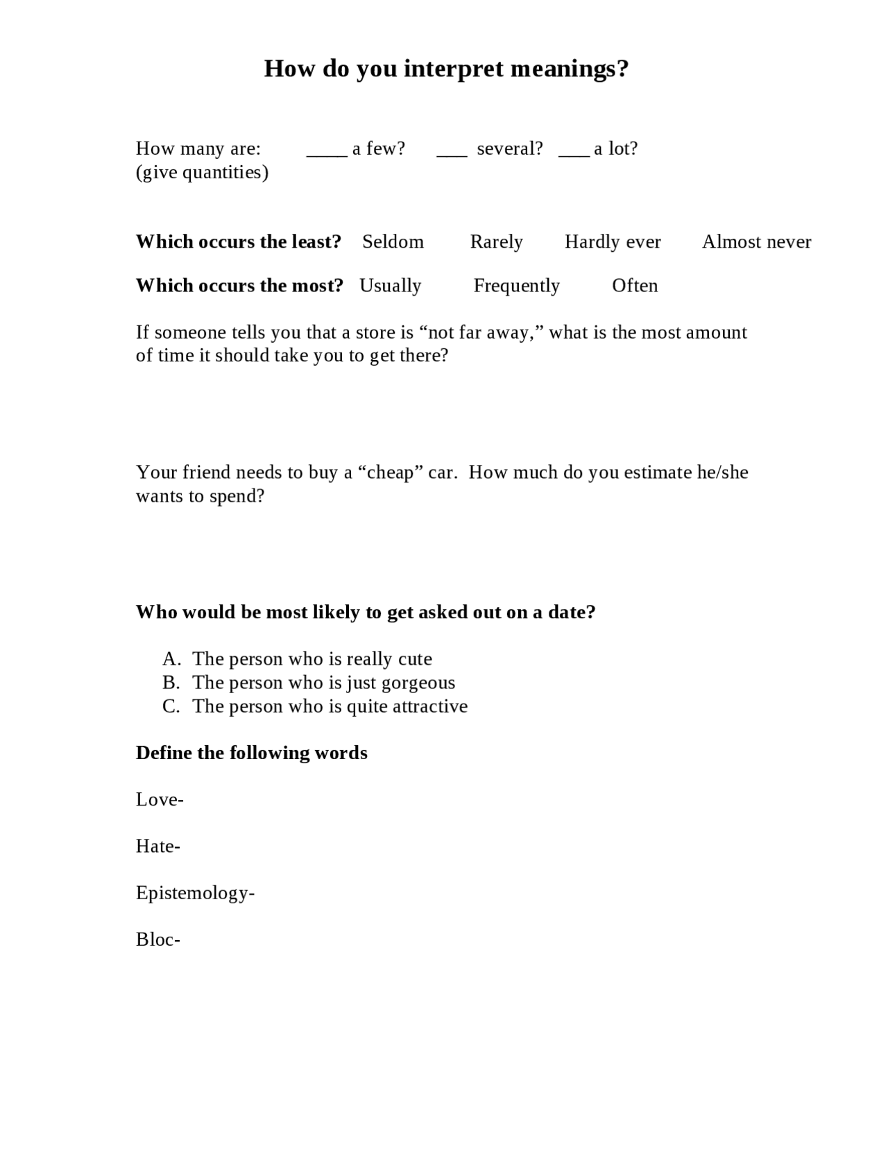 Assignment 1 On Introduction To Human Communication Hcom 100 Docsity
