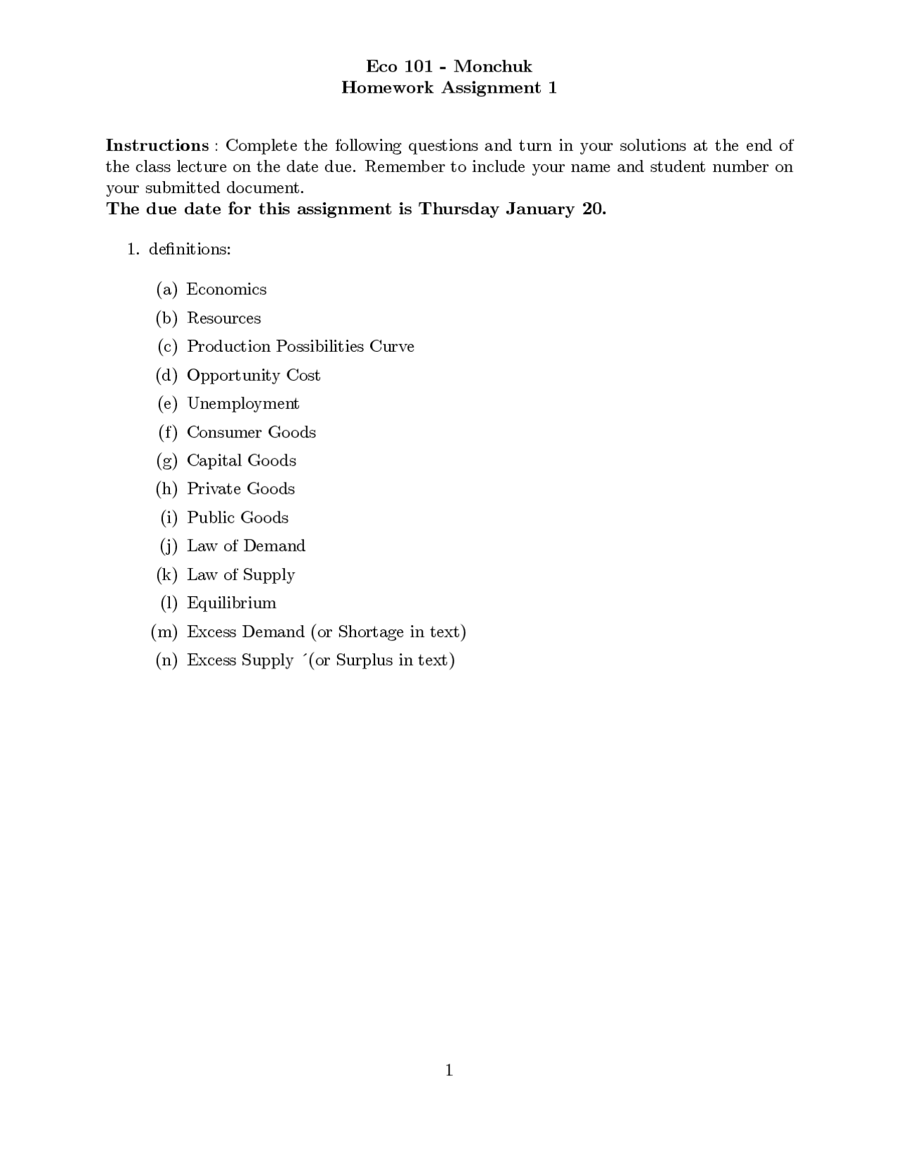 5 Solved Problems On Production Function In Basic Economics Eco 101