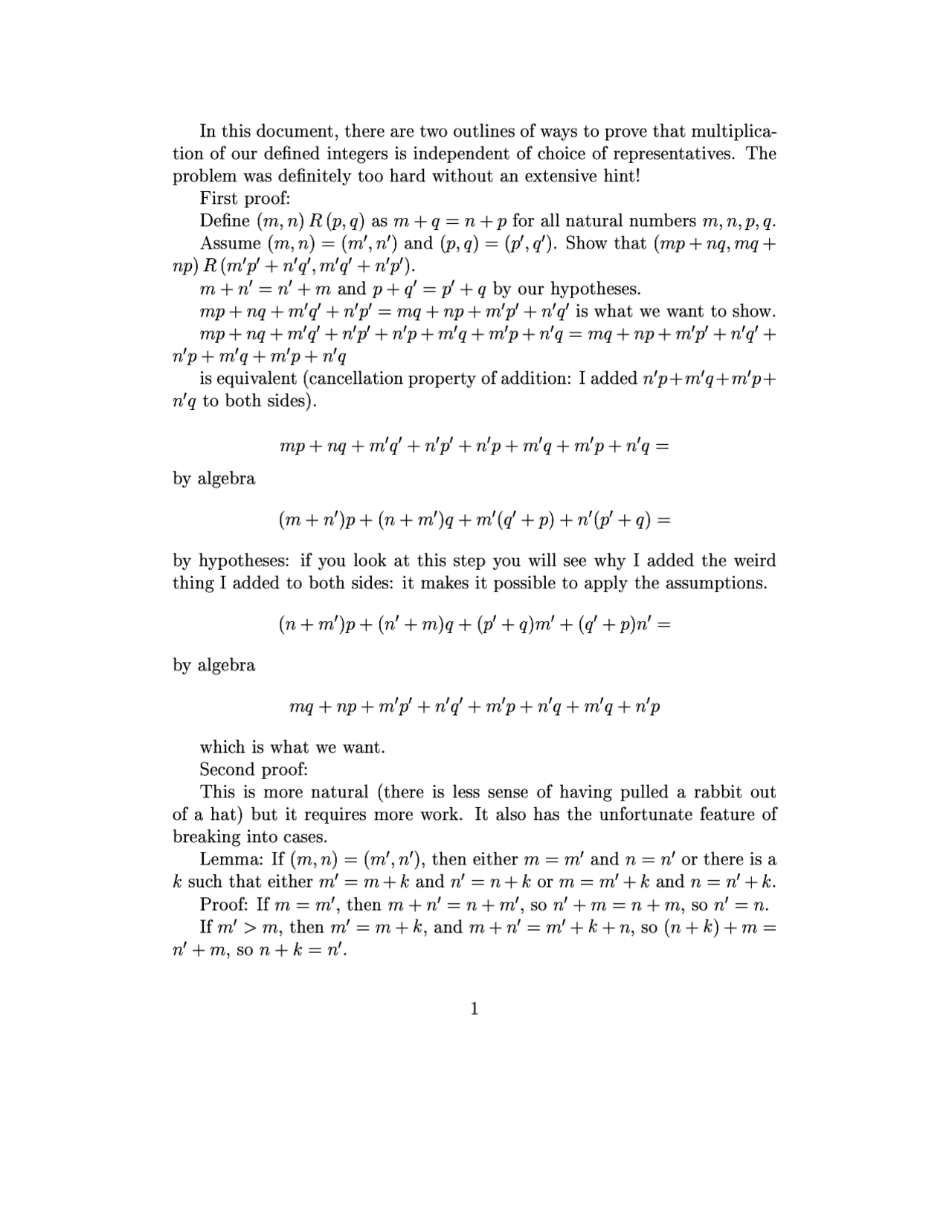Discrete And Foundational Mathematics I Questions With Answers Math