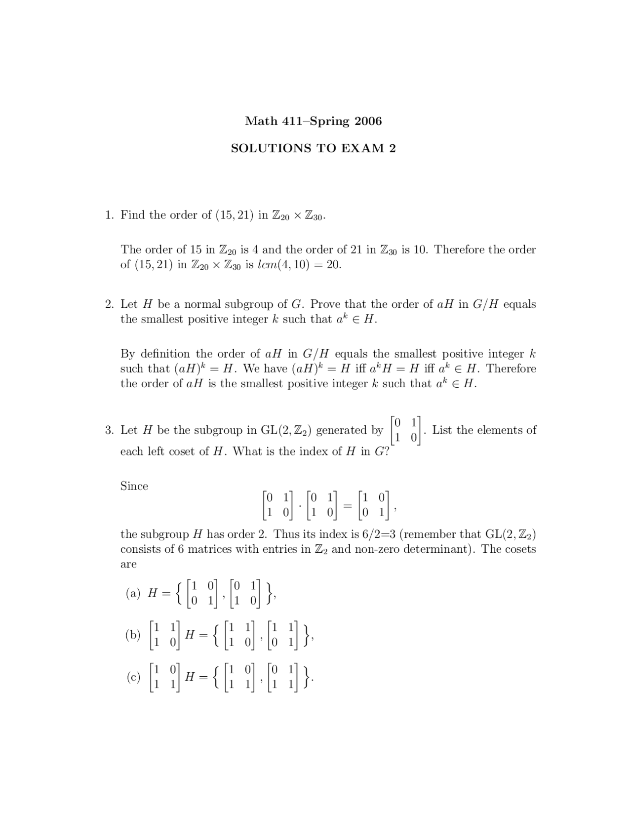 Solved Questions of Introduction to Abstract Algorithms I - Exam 2 ...