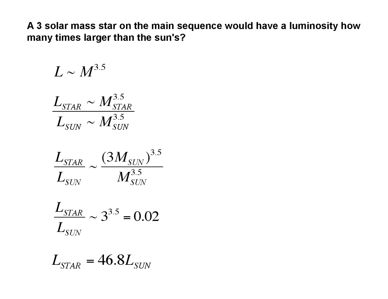 The Formation And Structure Of Stars Lecture Slides Astr 1050 Docsity