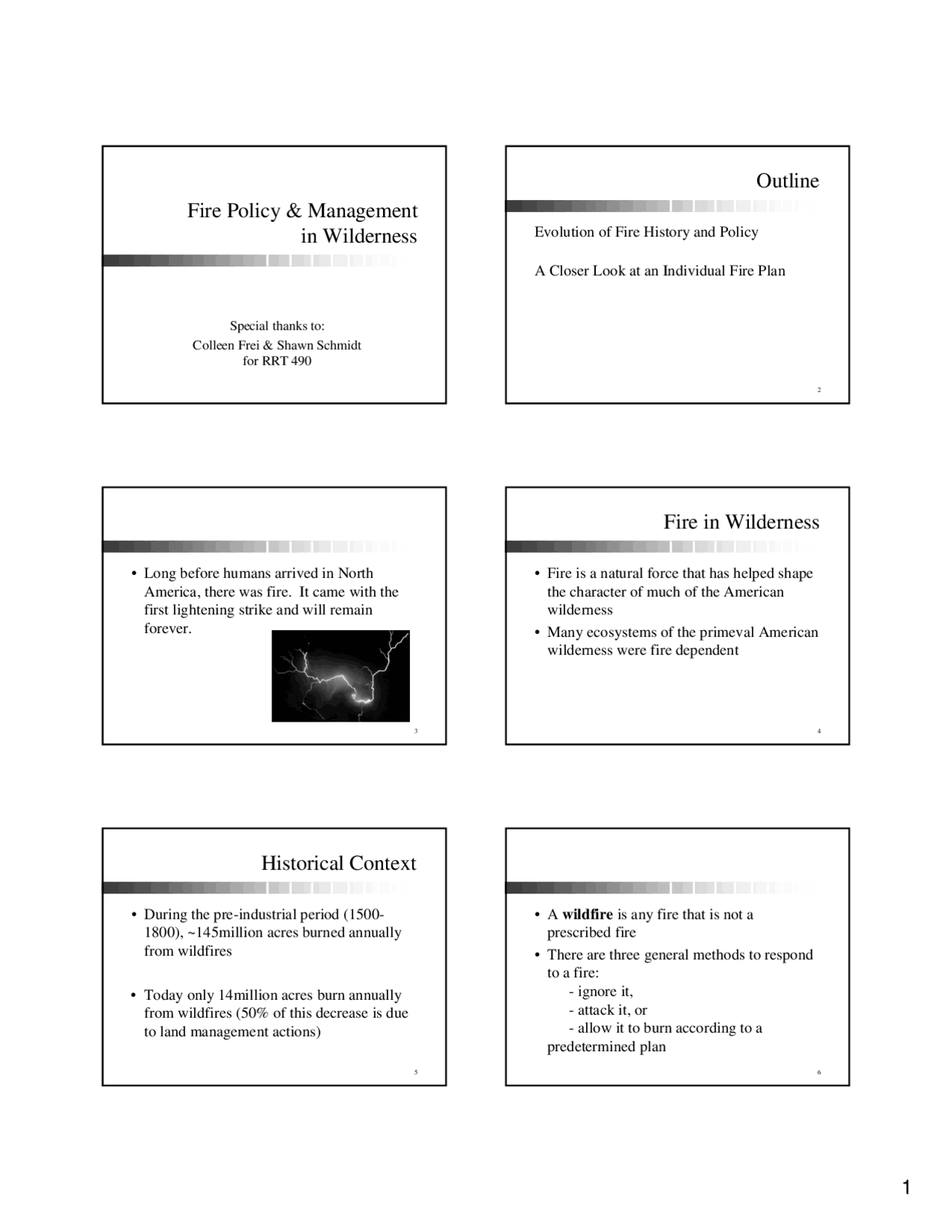 Slide Lecture Monitoring Impacts In Protected Areas And Wilderness