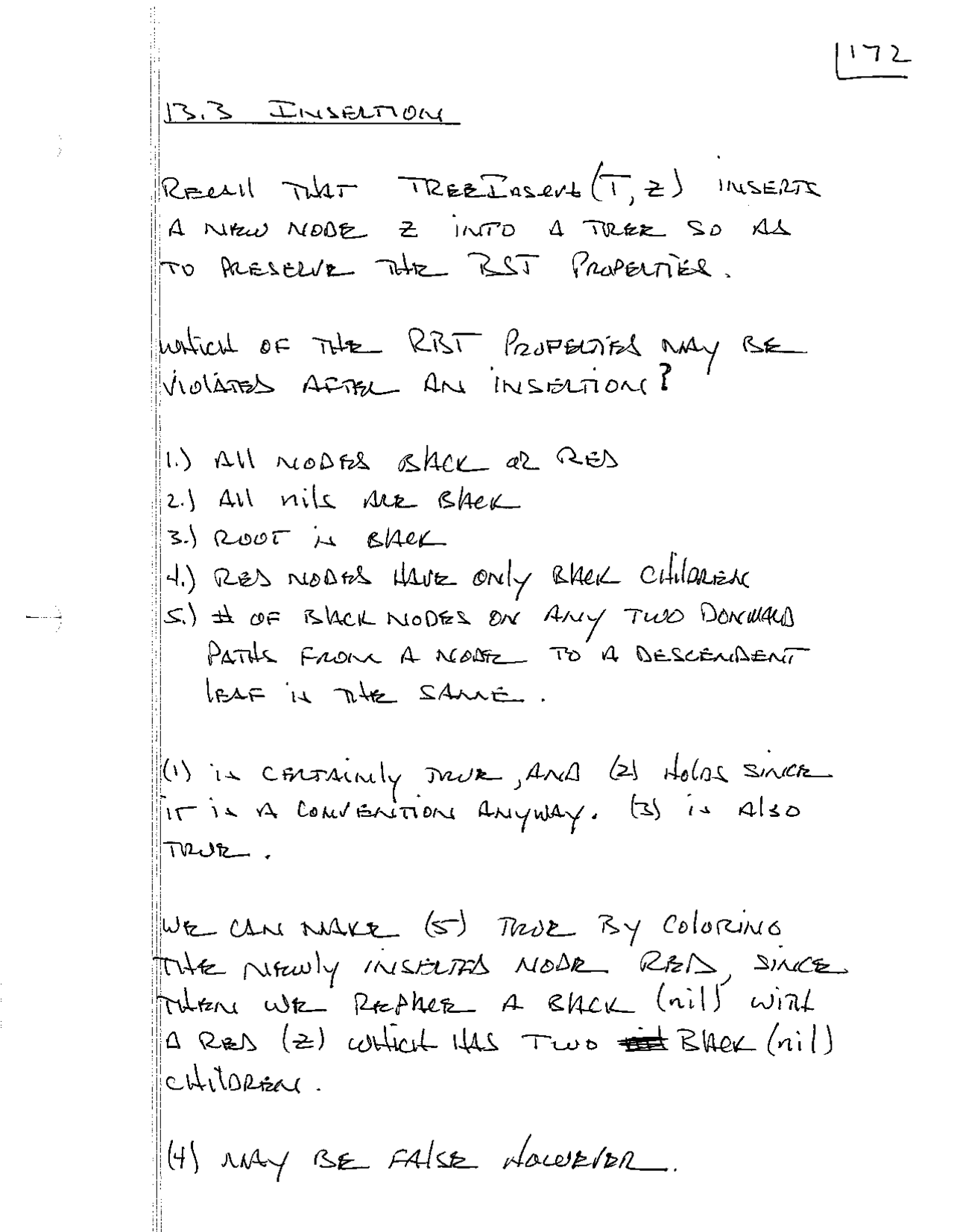 Handout Notes On Insertion Sort Algorithm Cmps 101 Docsity