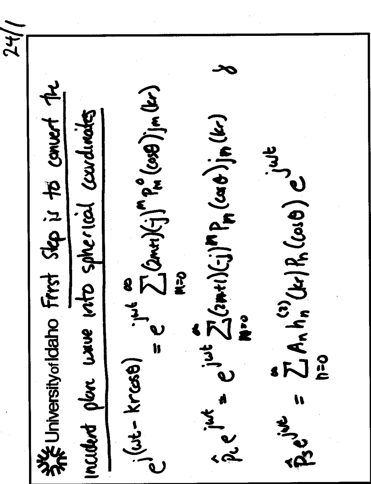 Problems With Solutions For Engineering Acoustics Me 413 Docsity