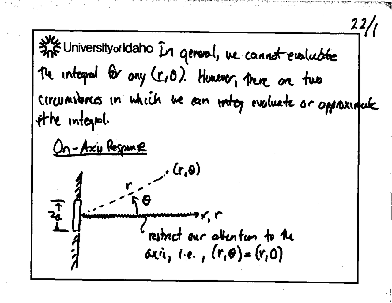 Evaluation Of Integrals Handwritten Notes Me 413 Docsity