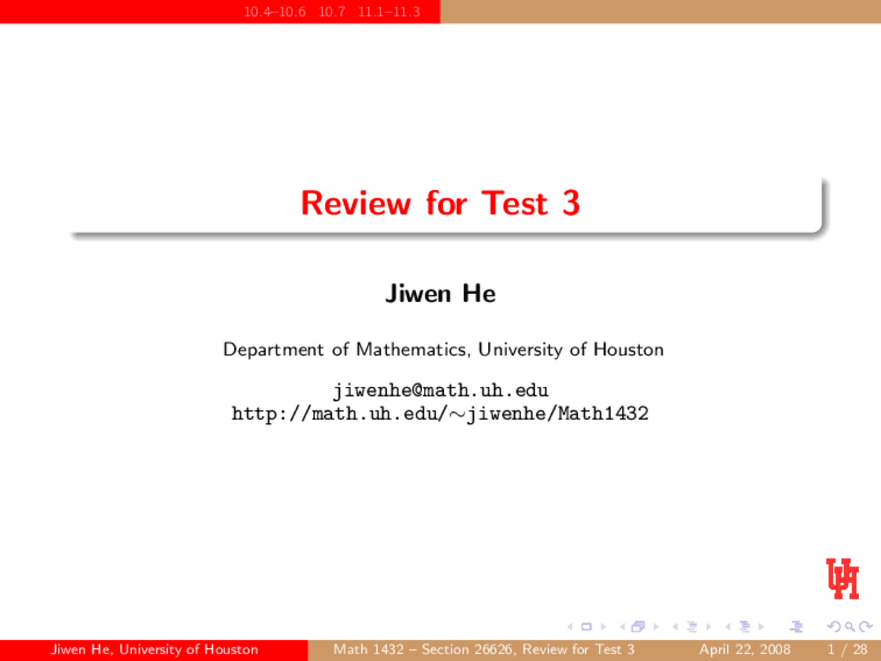 Review For Test 3 Calculus Ii Math 1432 Docsity