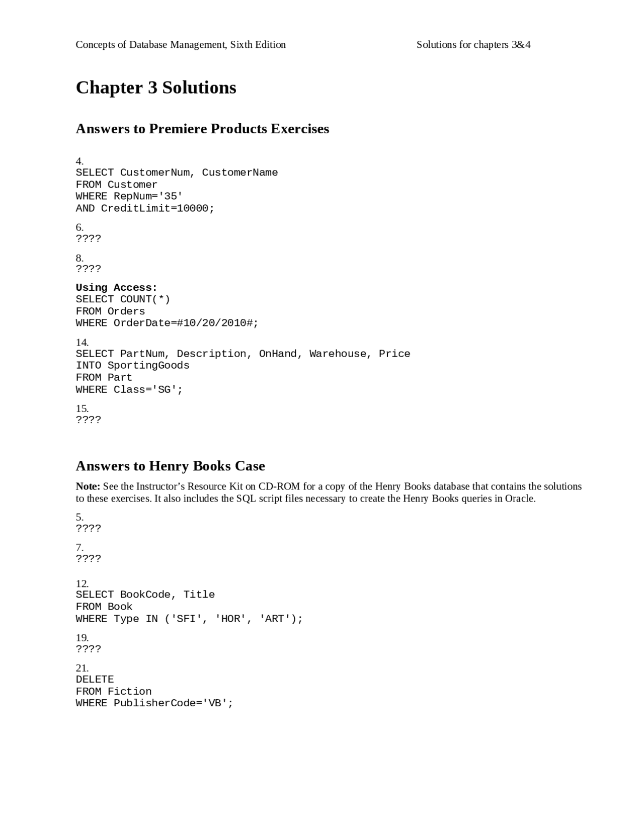 Concepts Of Database Managements Decision Systems Design Bcis 4660