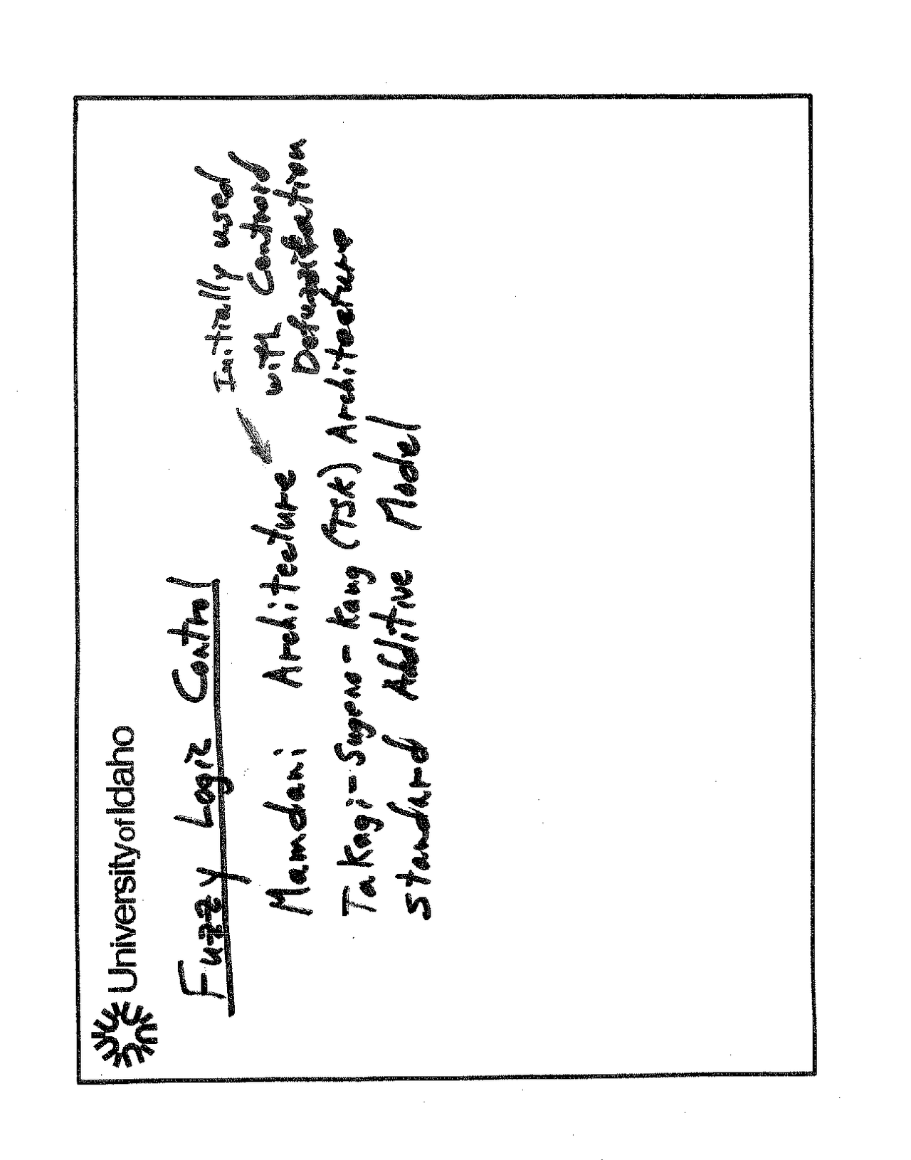 Notes On Fuzzy Logic Control Advanced Heat Transfer Me 504 Docsity