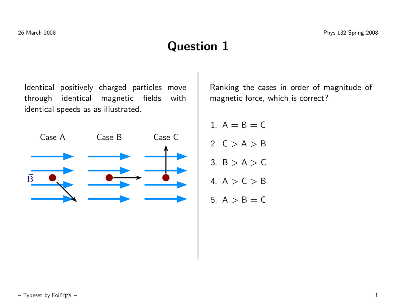 3 Solved Questions On The Electromagnetism And Optics Phys 132 Docsity
