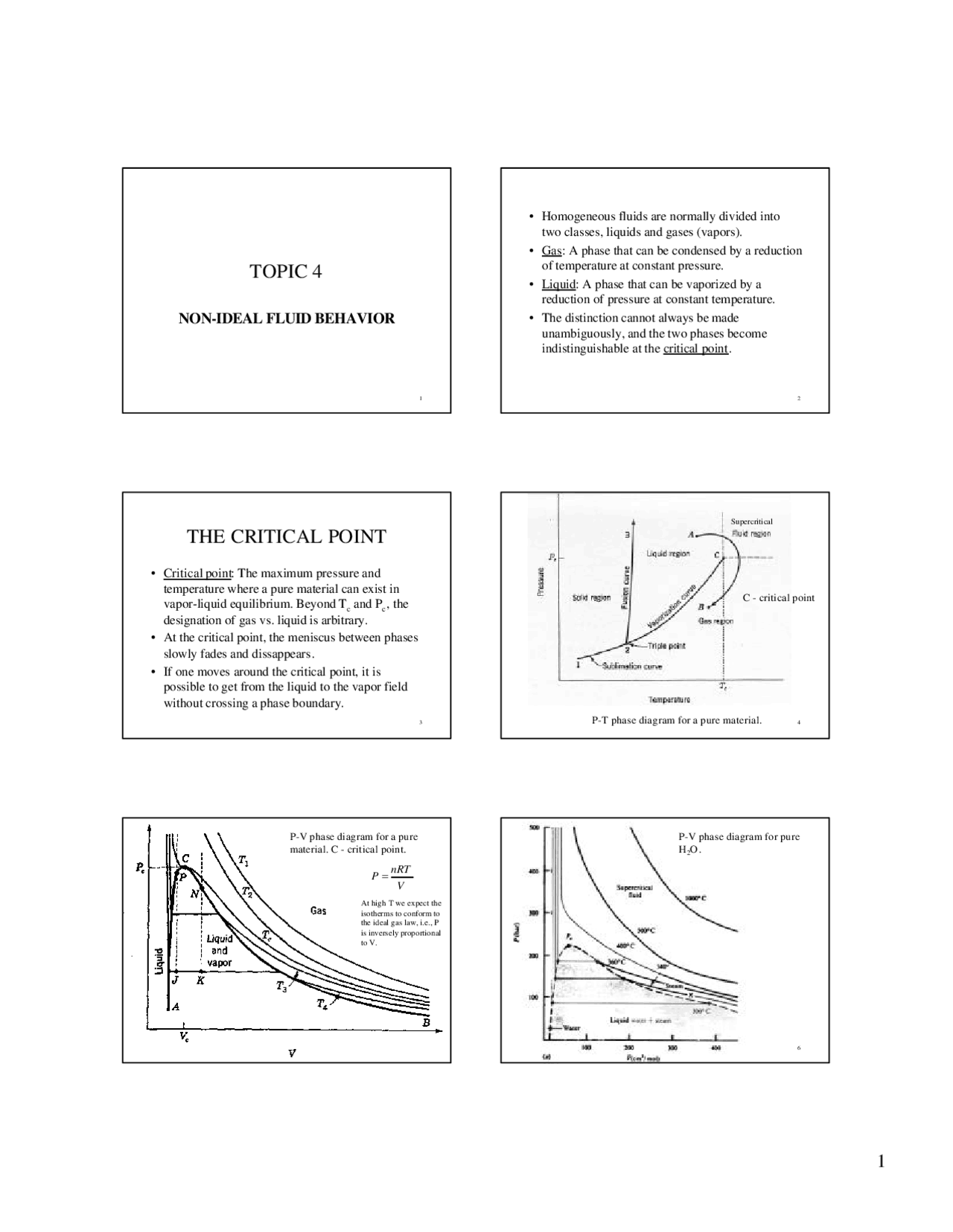 Non Ideal Fluid Behavior Thermochemistry Of Geological Processes