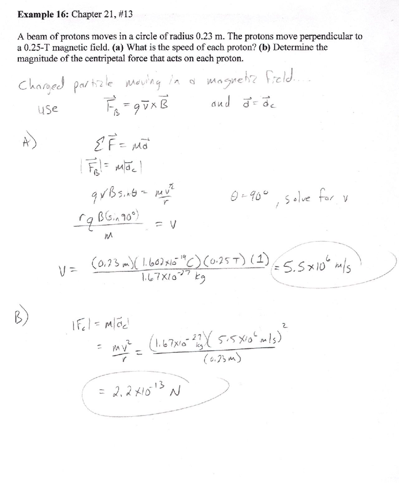 Essential Physics Example 16 With Answer Phys 200 Docsity