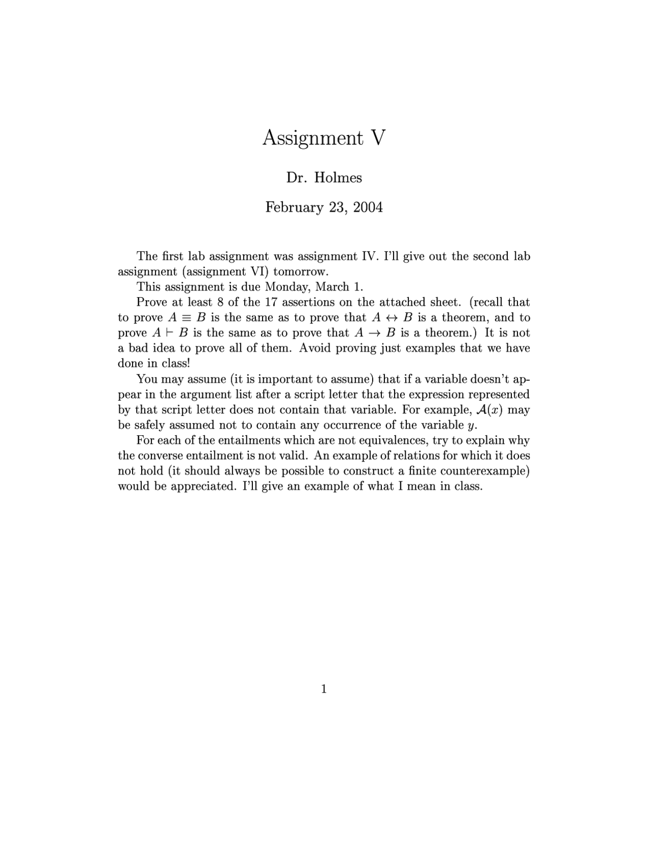 Assignment 5 Discrete And Foundational Mathematics Math 387 Docsity