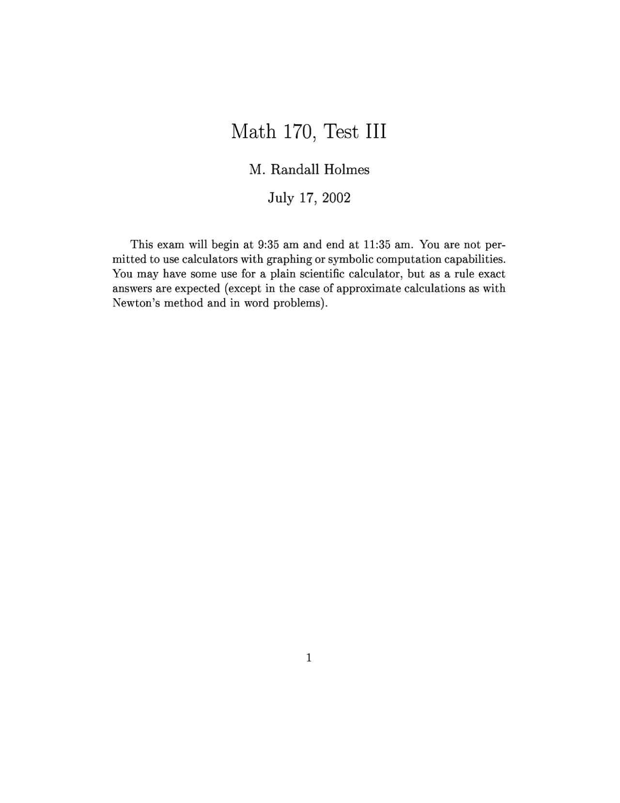 Complex Encoded Text with Potential University Document - Prof. Randall ...