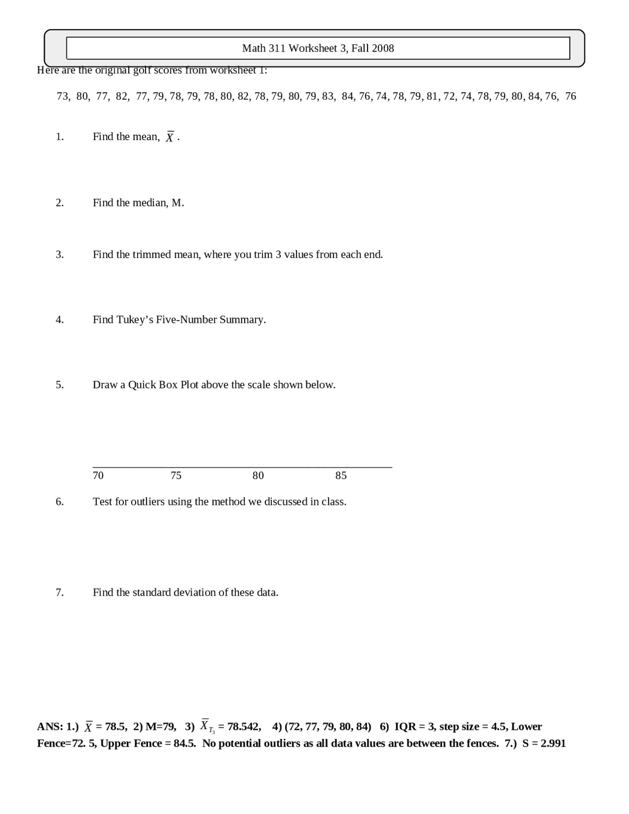 Mean Median And Standard Deviation Statistical Concepts And Methods