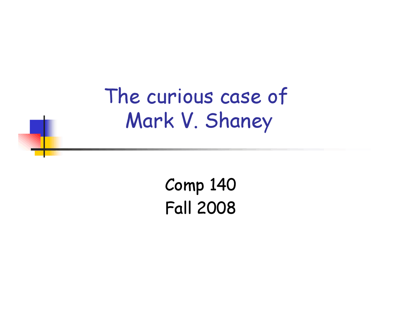 Understanding Mark V. Shaney: A Text-Generating Program - Prof. Devika ...