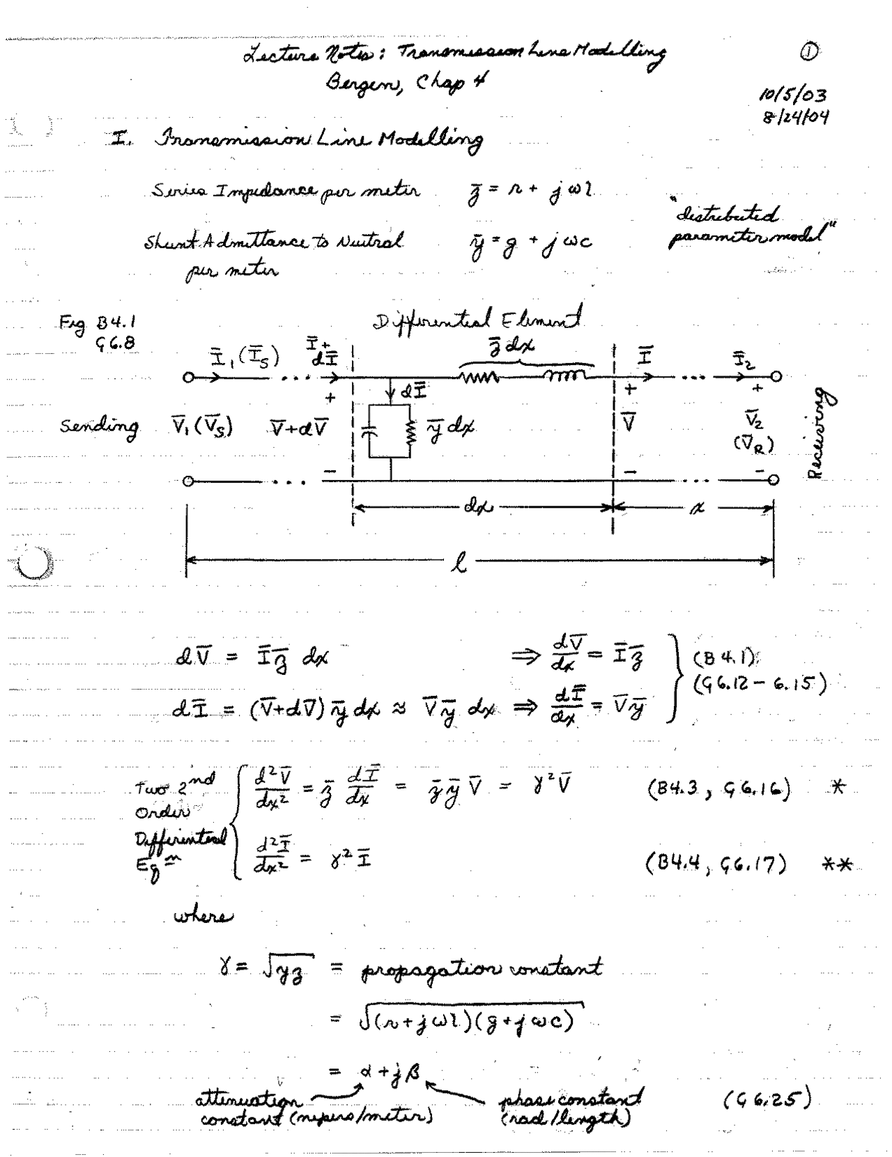 Notes On Handwritten Problem With Solution Of Power System Analysis