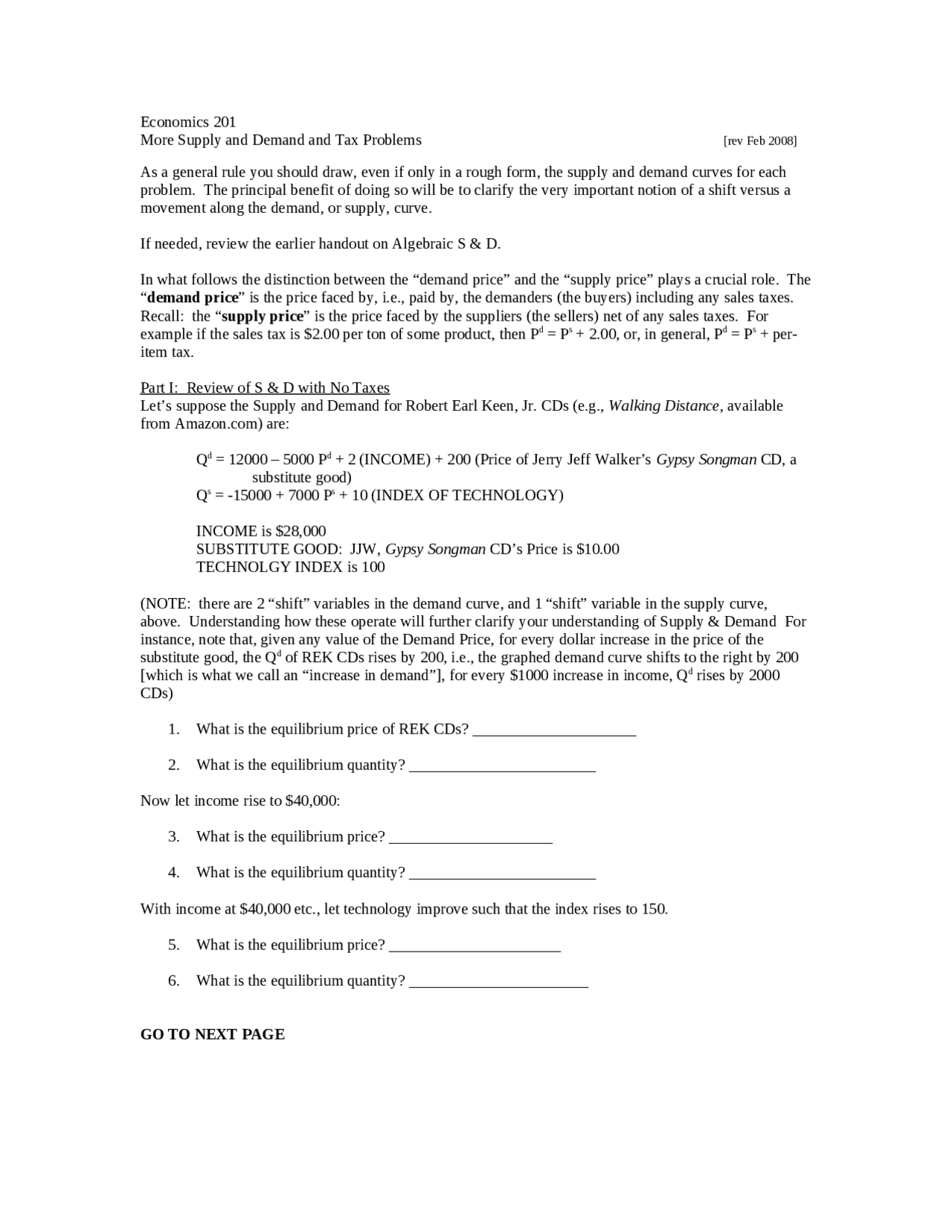 Principles Of Microeconomics Review Sheet Eco 201 Docsity