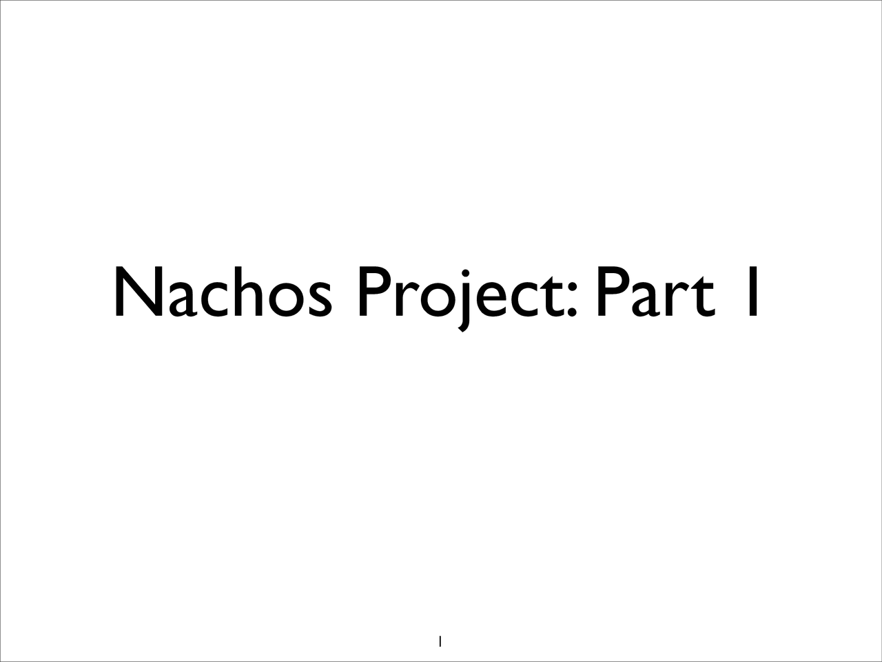 Nachos Project Part 1 Operating Systems Lecture Slides Cs 370 Docsity