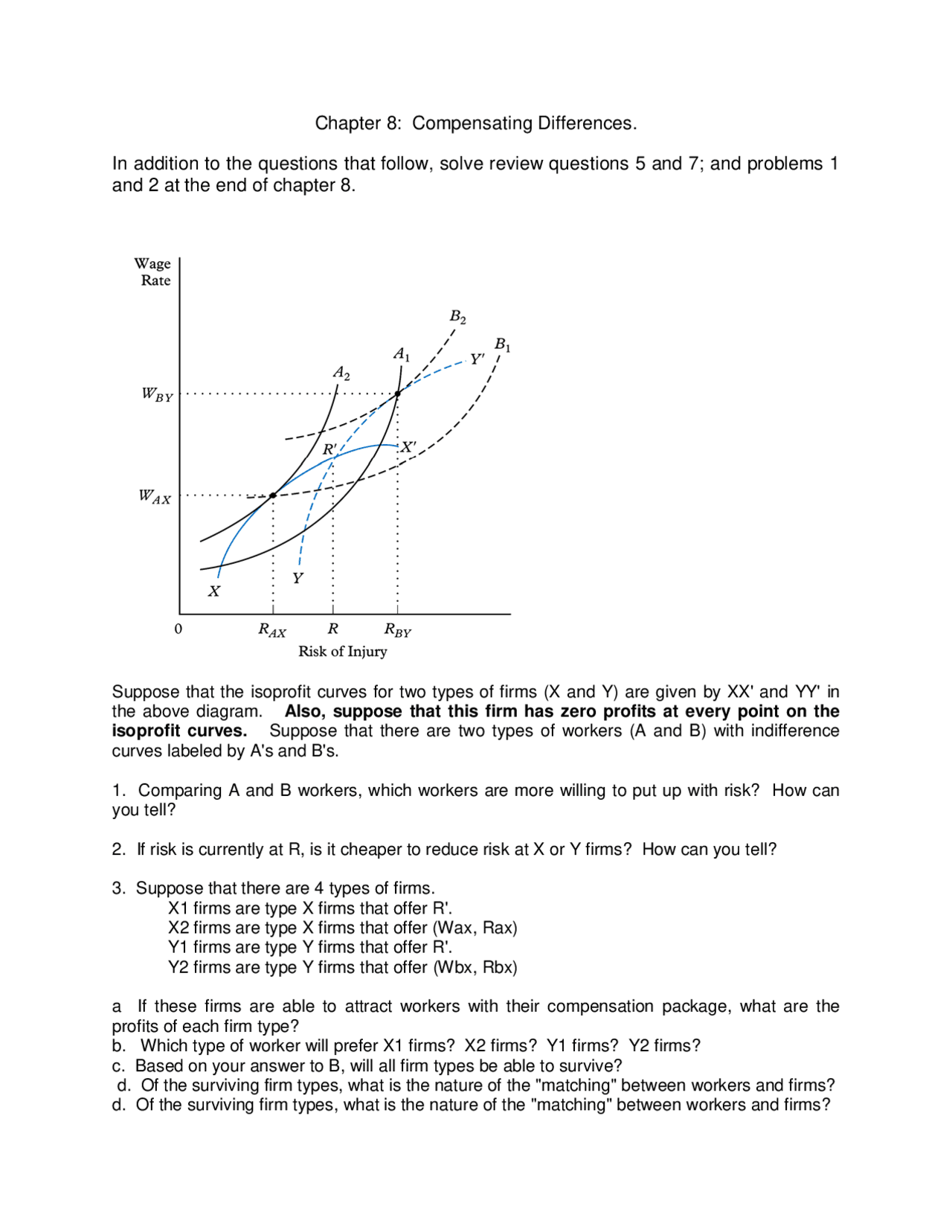 Compensating Differences Lecture Notes Eco 361 Docsity