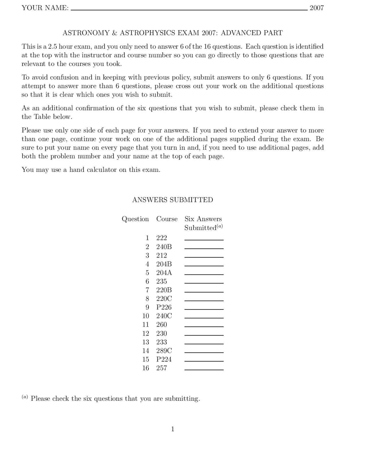Review Sheet For Modern Astronomical Techniques Astr 257 Docsity