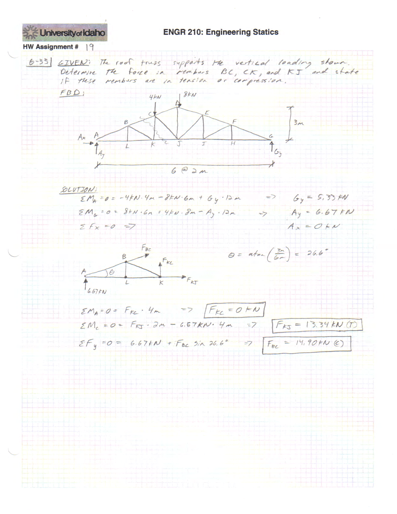 Homework Assignment 19 For Engineering Statistics Engr 210 Docsity