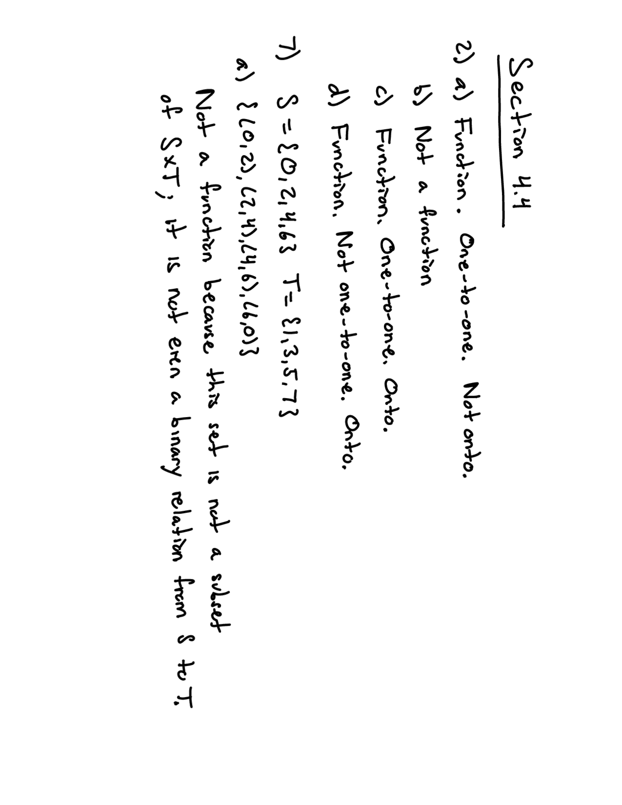 Discrete Mathematics with Examples - Handwritten Notes | MATH 221 - Docsity