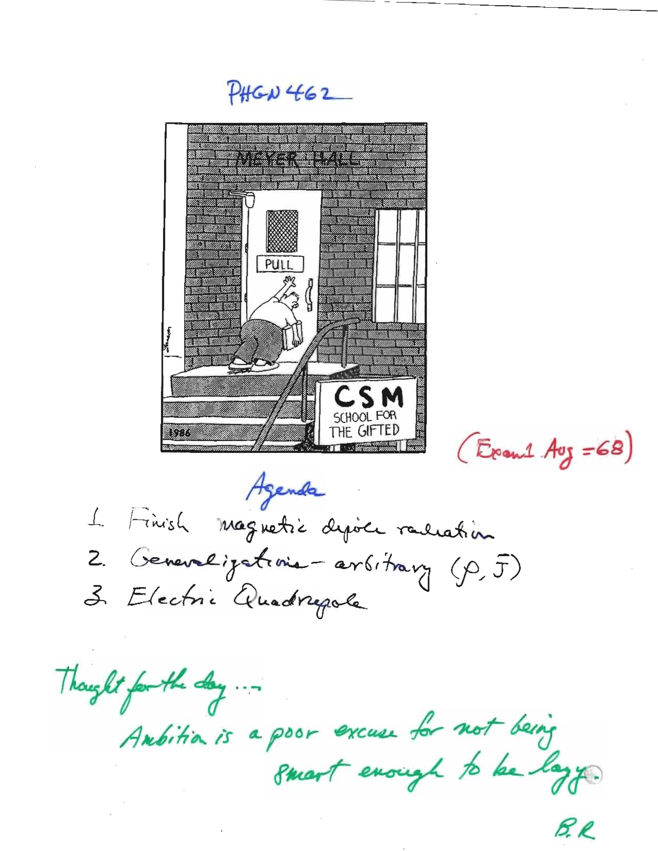 Magnetic Dipole Relation Generalization Arbitrary Handwritten Notes