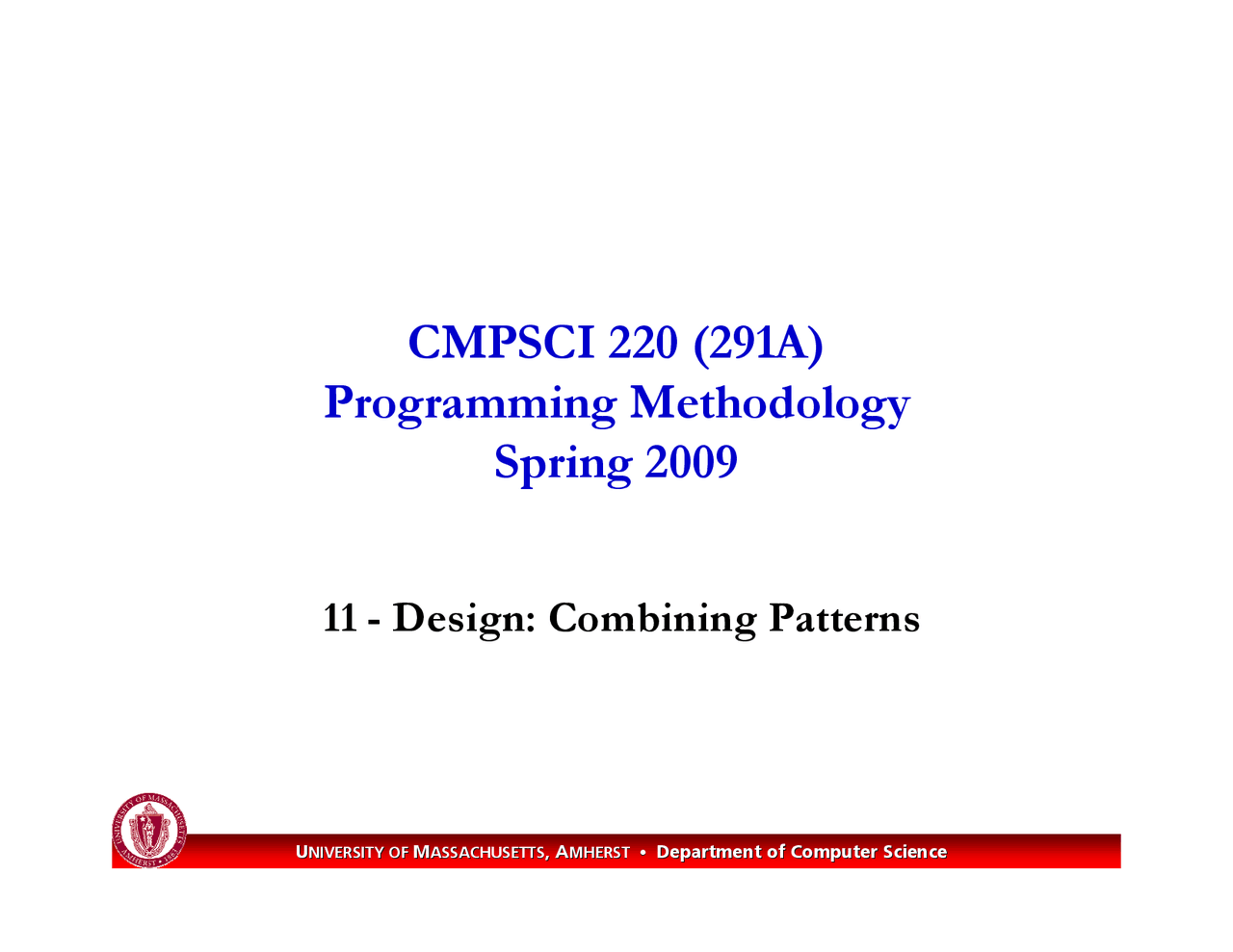 Principles Of Design Combining Pattern In Programming Methodology 3202
